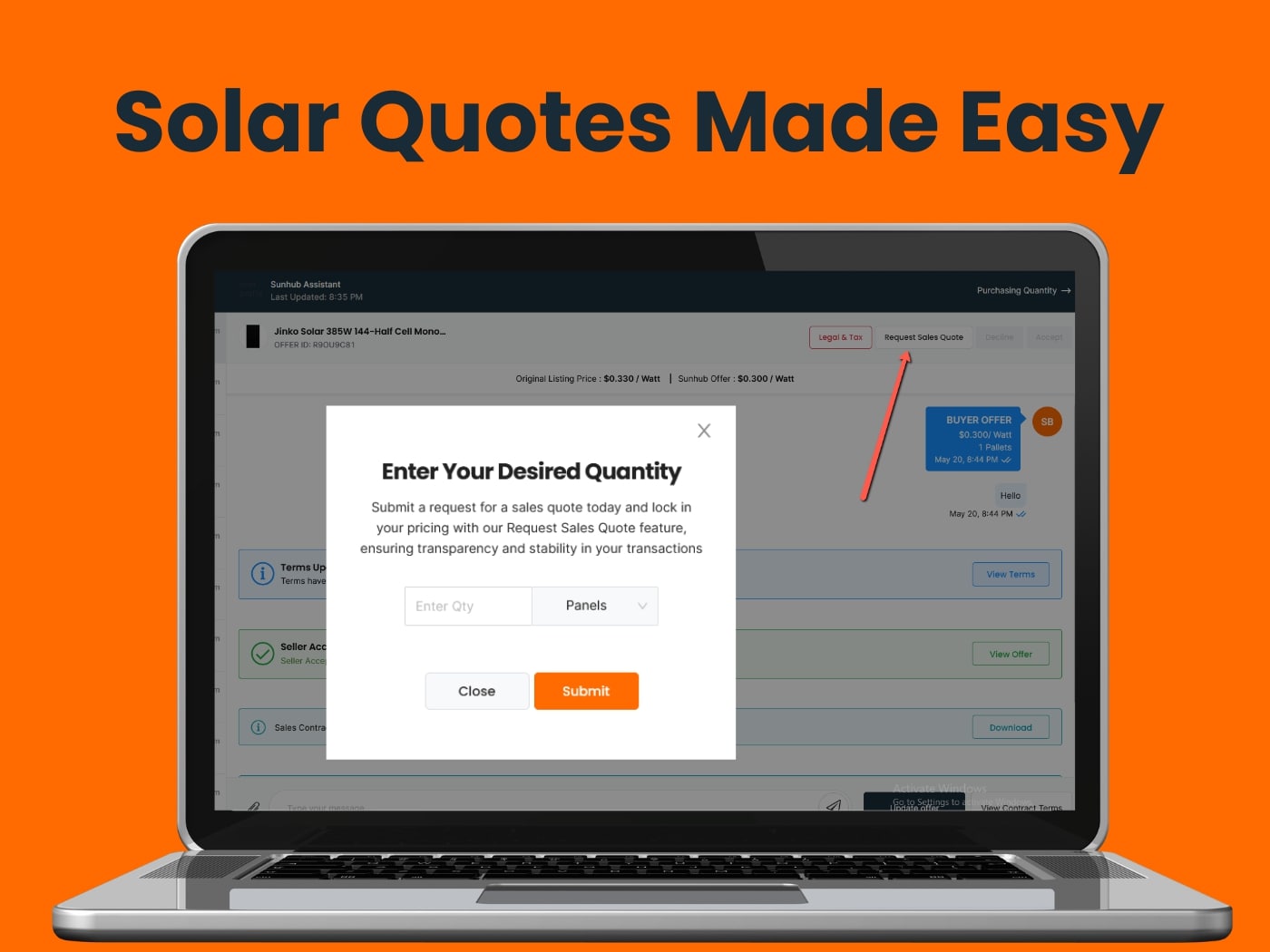 Solar Trader Platform | Streamline Your Solar Procurement