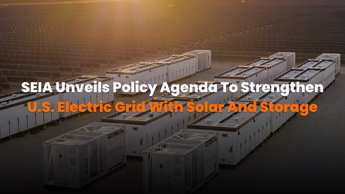 SEIA Policy Agenda 2025: Strengthening U.S. Grid